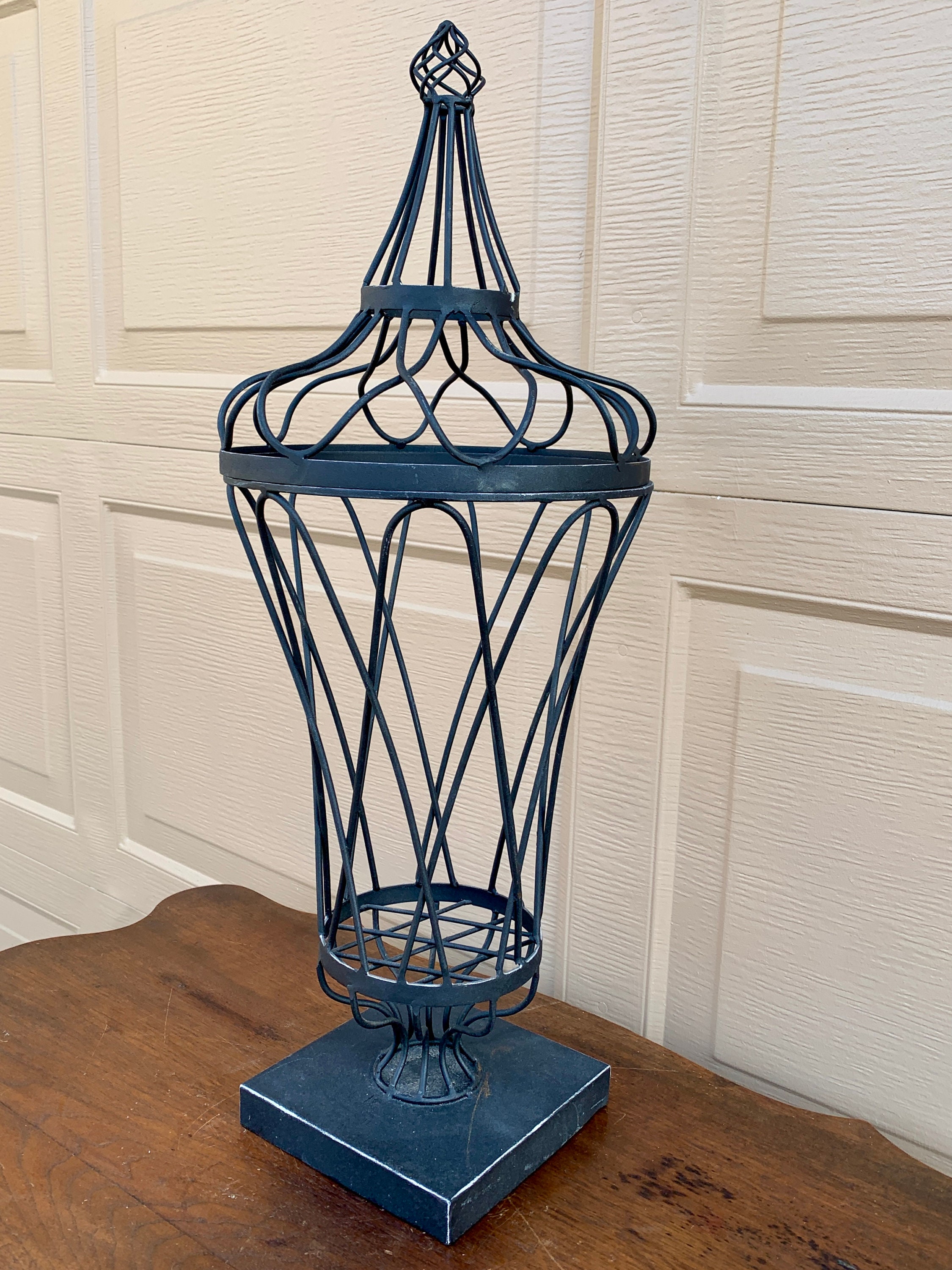 Wrought Iron Topiary Urn Form - Etsy