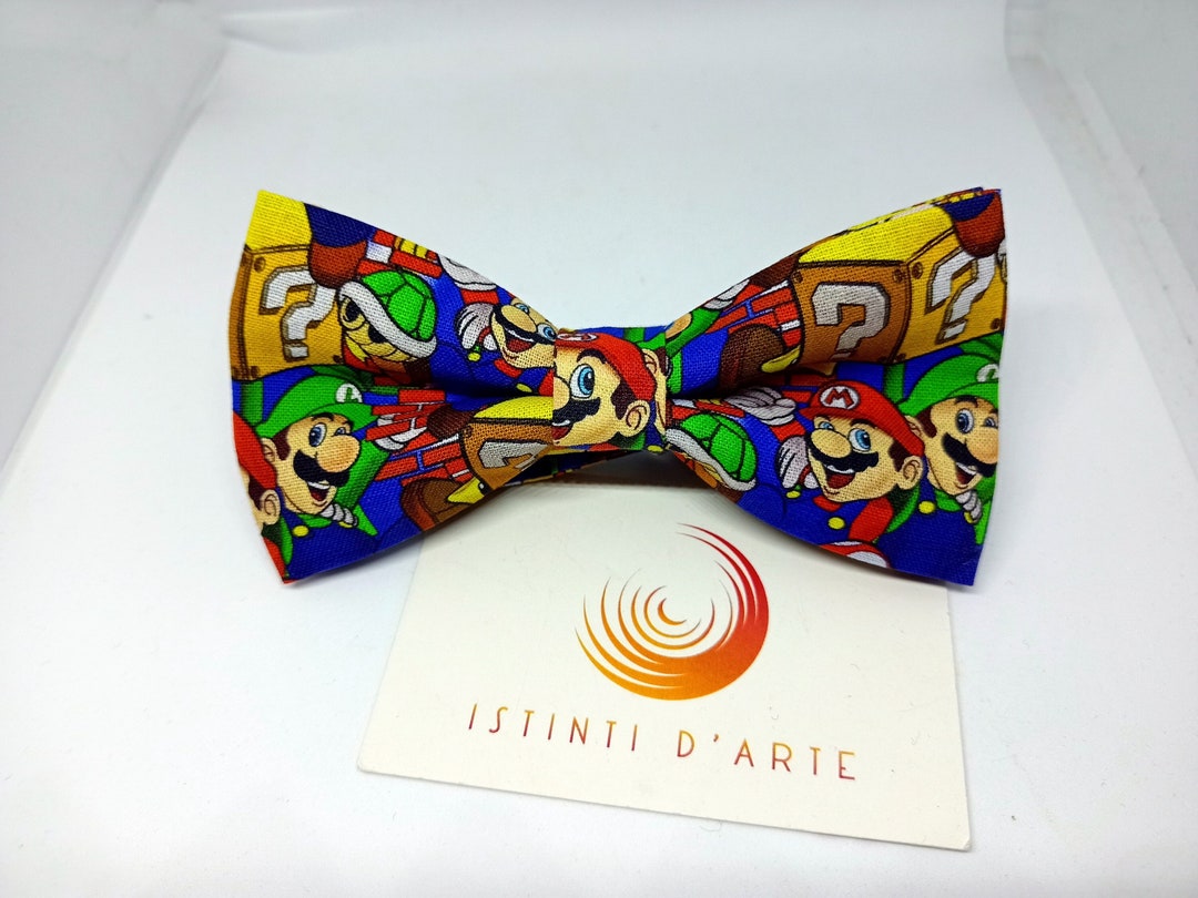 Super Mario Bow Tie for Men/child, Gift Idea for Men, Accessories for ...