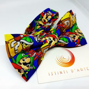 Super Mario Bow Tie for Men/children, Gift Idea for Men, Accessories ...