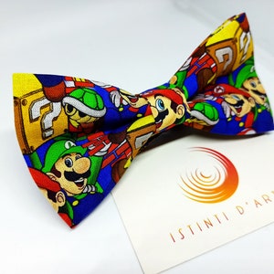 Super Mario Bow Tie for Men/children, Gift Idea for Men, Accessories ...