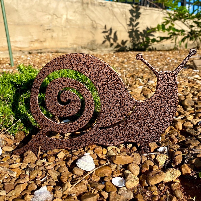Snail Garden Decor - Etsy