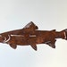 Trout Fish Wall Sign Fishing Decor Metal Decor Fly Fishing - Etsy