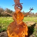 Rustic Vintage Style Metal Snowman Winter Decoration- Yard Art- Gift ...