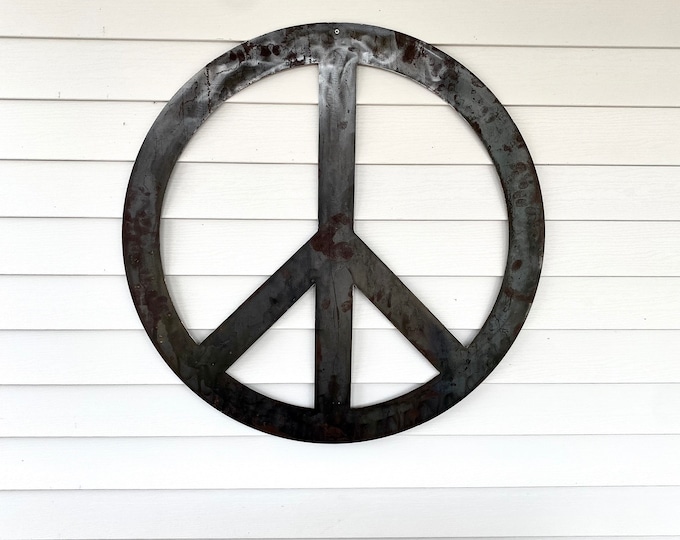 The Giant Peace Sign - Etsy