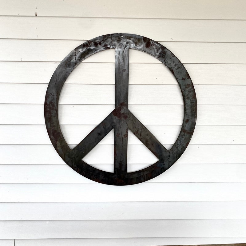 Peace Sign Wall Art - Etsy