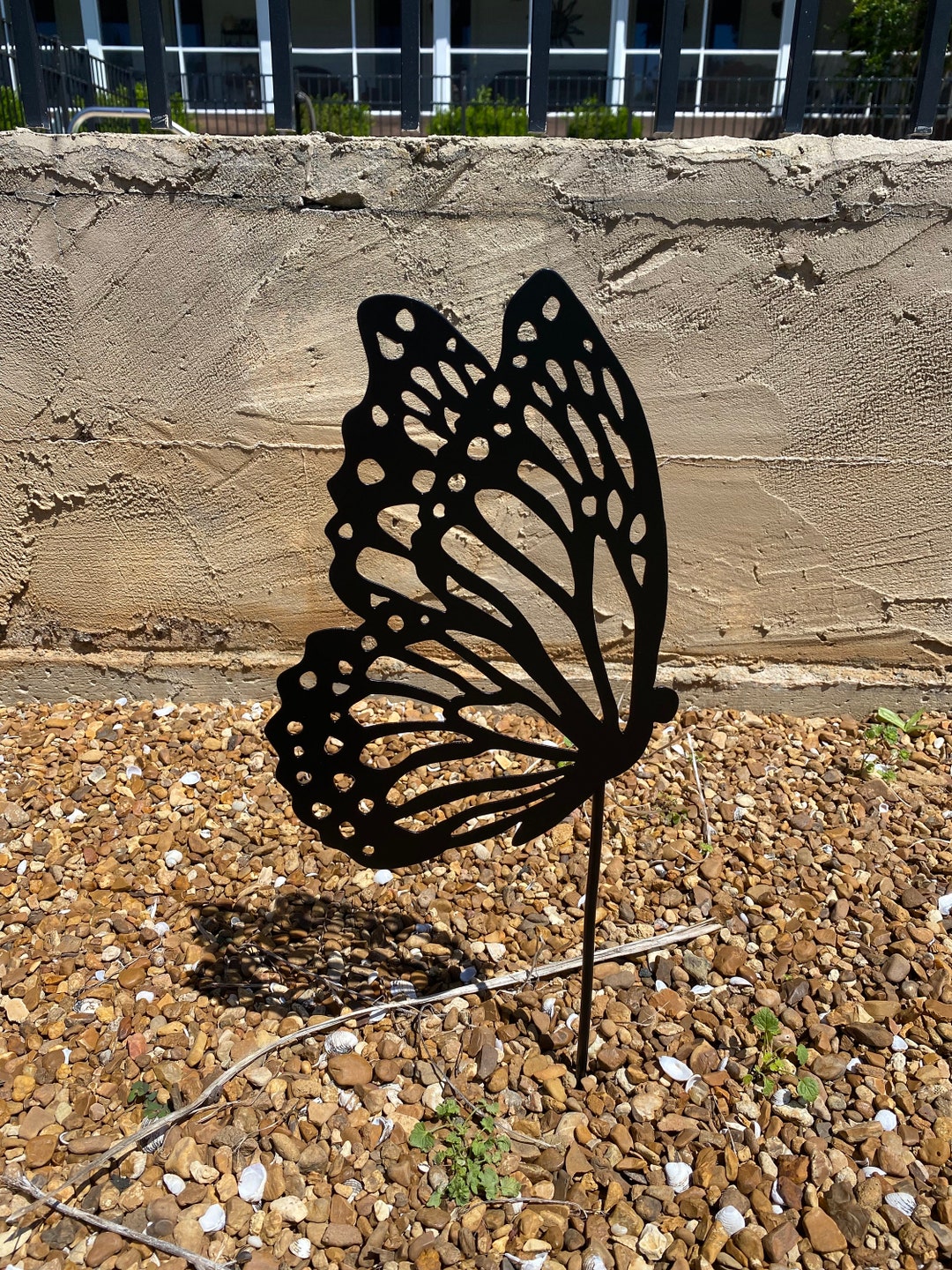 Colorful Metal Butterfly Yard Art Garden Decoration Outdoor - Etsy