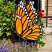 Hand Painted Metal Monarch Butterfly - Etsy