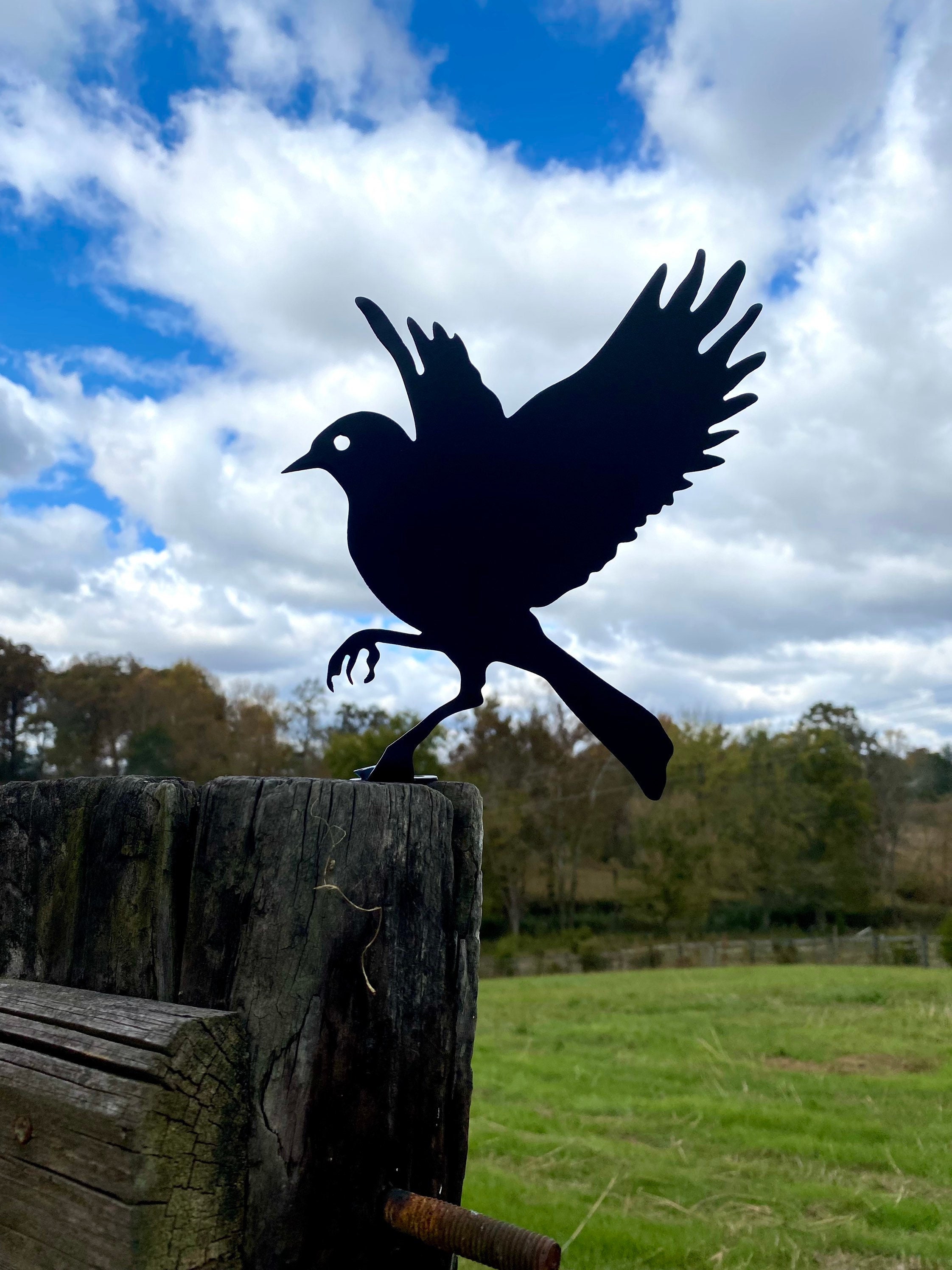 Metal Bird Garden Decoration Yard Art Bird Watching Outdoor - Etsy