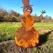 Rustic Vintage Style Metal Snowman Winter Decoration- Yard Art- Gift ...