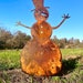 Rustic Vintage Style Metal Snowman Winter Decoration- Yard Art- Gift ...