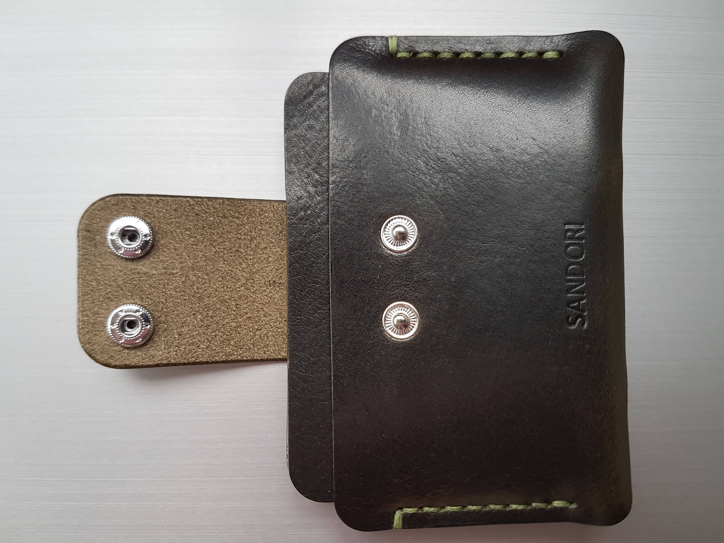 Sandori Mini Wallet Wallet Wallet Genuine Smooth Italian - Etsy UK