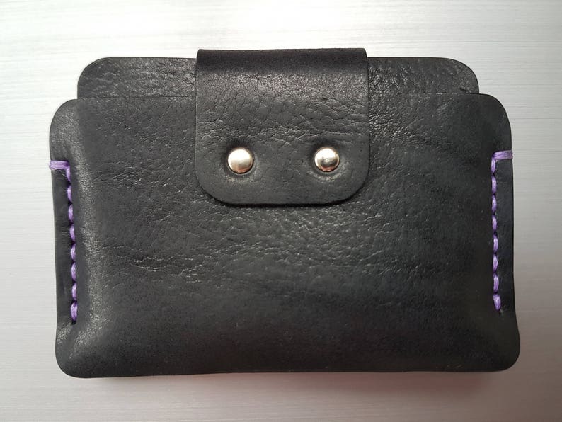 Sandori Mini Wallet Wallet Wallet Real Grained Italian - Etsy