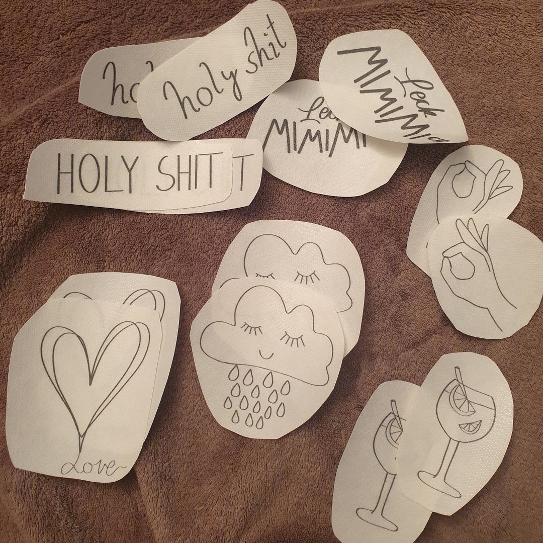 Stick-Aufkleber mal etwas anders Set 7Stck. - Etsy.de