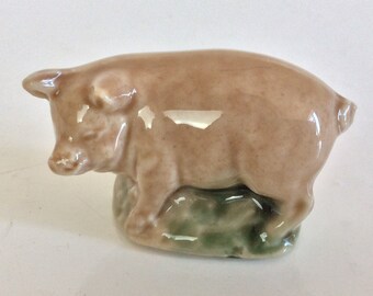 Wade Pig Figurine | Etsy
