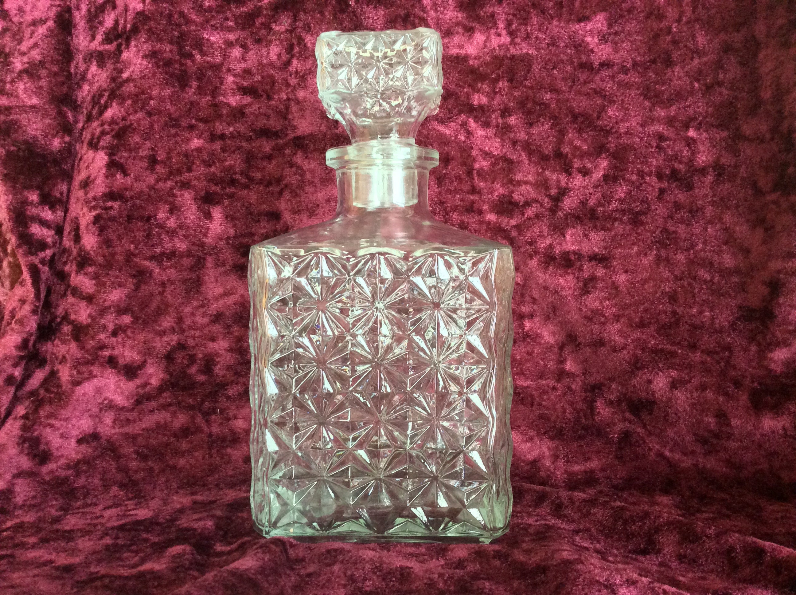 CAPTAIN'S CUT GLASS CRYSTAL DECANTER - munimoro.gob.pe