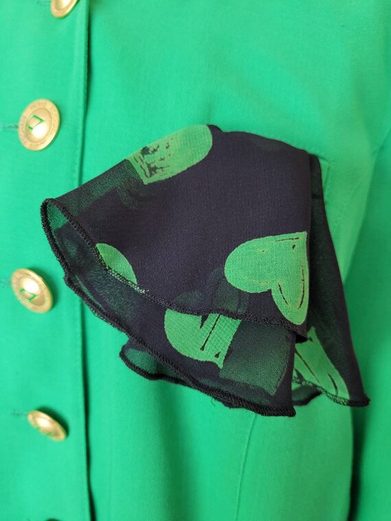 Horst Basler Trevira Vintage Green short sleeve Jacke… - Gem