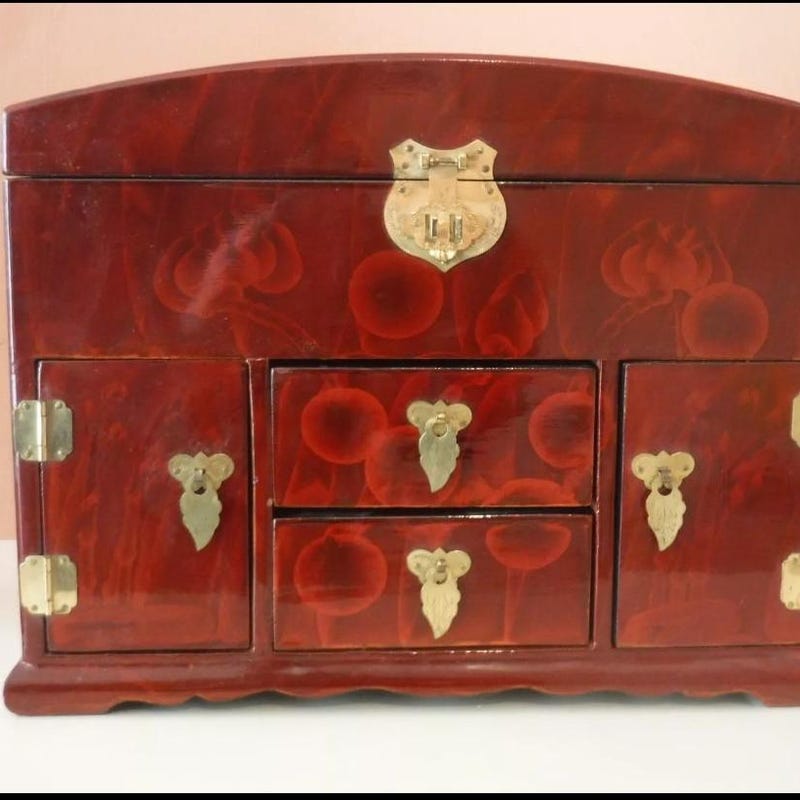 Chinese Jewelry Box - Etsy