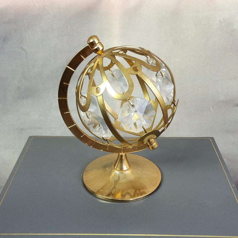 Vintage Spinning Globe - Etsy UK