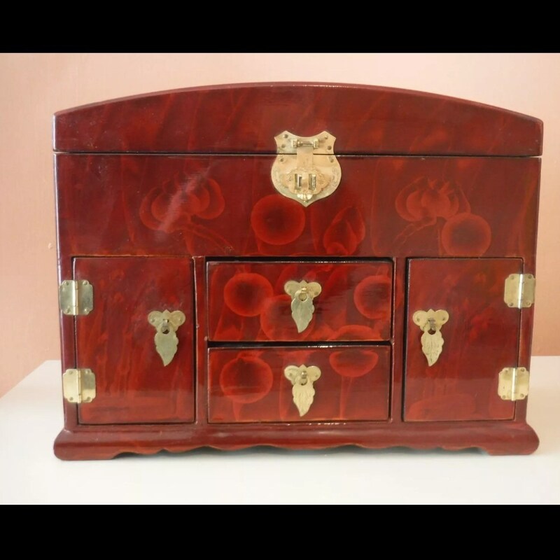 Chinese Jewelry Box - Etsy