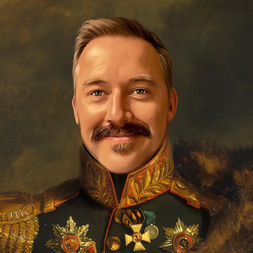 Custom Oil Portrait From Photo Commission Portrait Painting - Etsy