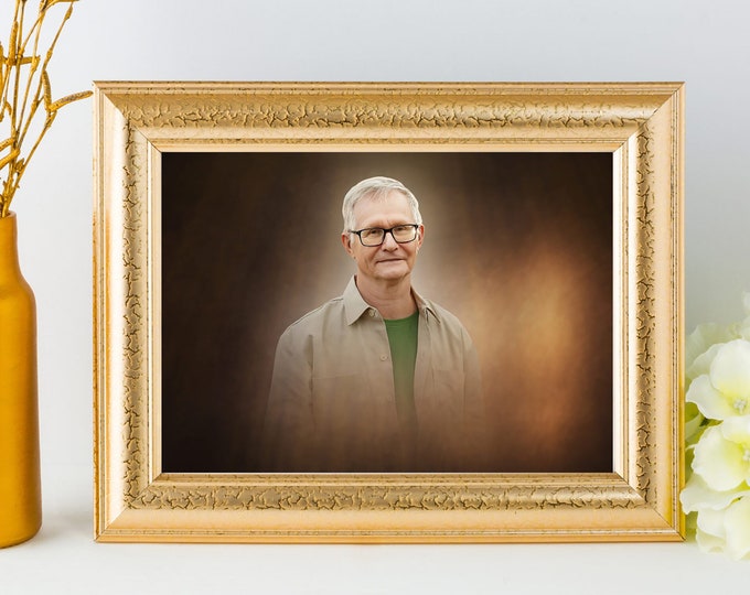 Funeral Portrait, Funeral Memorial Portrait Painting From Photo ...
