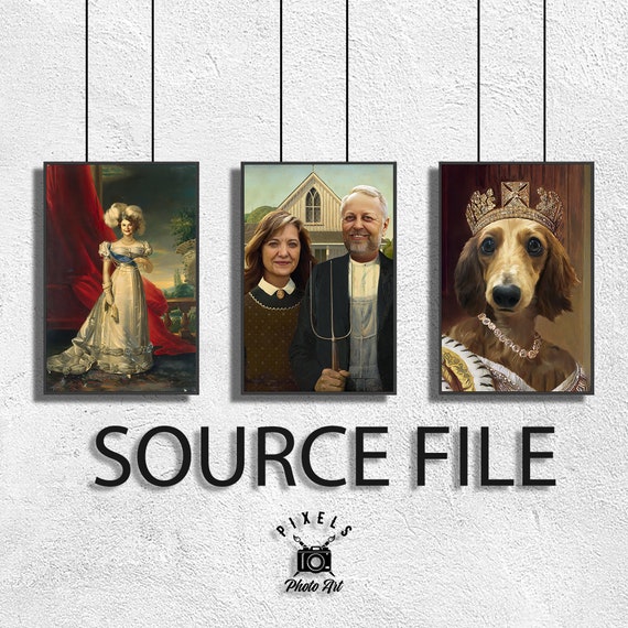 Source File for Printing Pixels Photo Art | Etsy