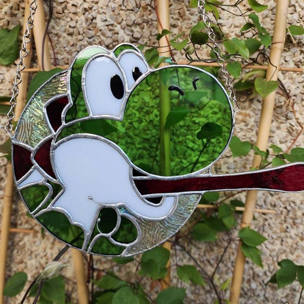 Stained Glass Mario Bros - Etsy