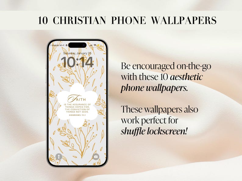 Christian Phone Wallpaper Bible Verse Faith Phone Background Scripture Quote Phone Lockscreen ...
