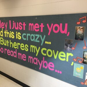 Read Me Maybe Bulletin Board Classroom Decoration - Etsy