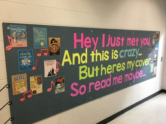 Read Me Maybe Bulletin Board Classroom Decoration | Etsy