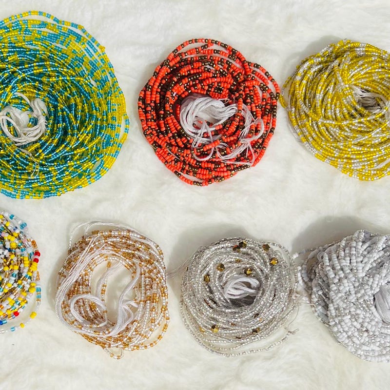 African Waist Beads - Etsy