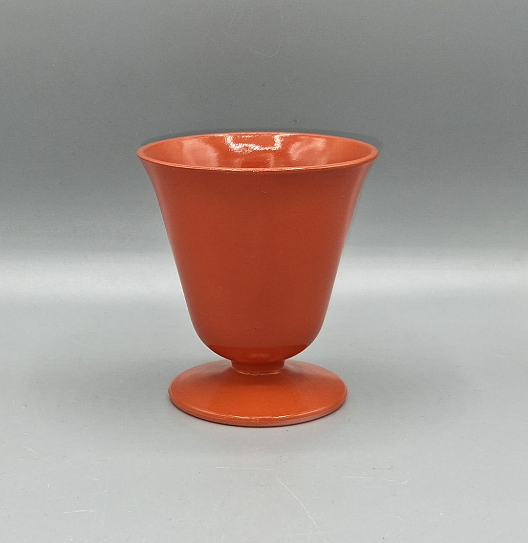 Hazel Atlas Rust Ice Cream Sundae Dish - Etsy