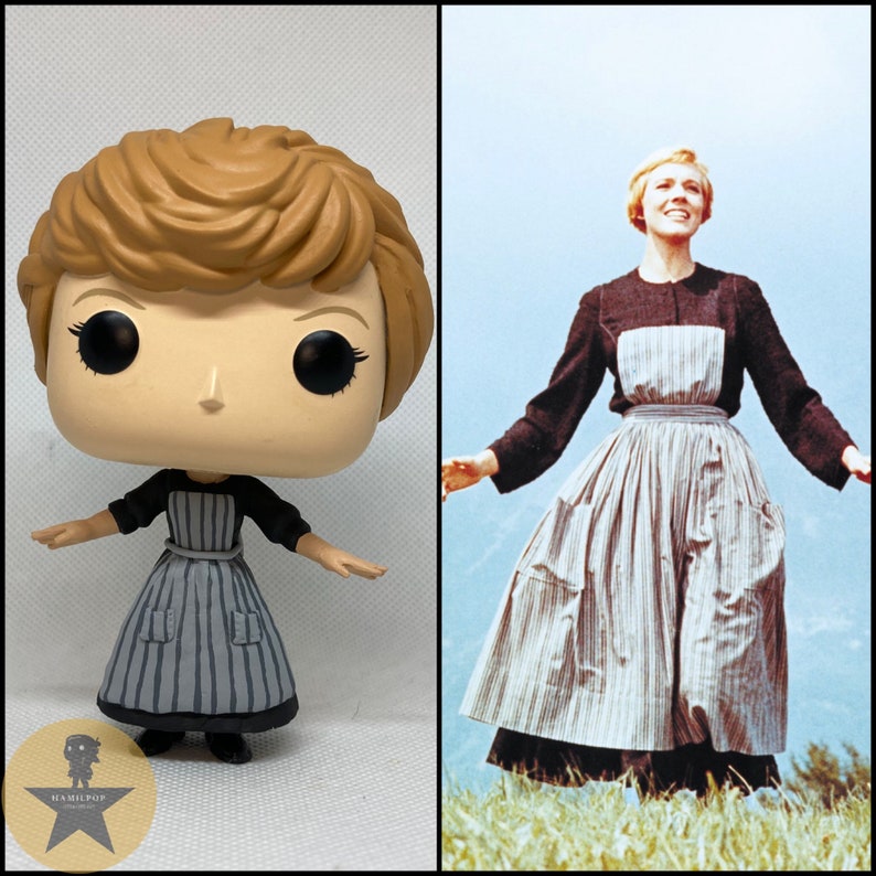 The Sound of Music Fraulein Maria & Capt. Von Trapp Funko POP | Etsy
