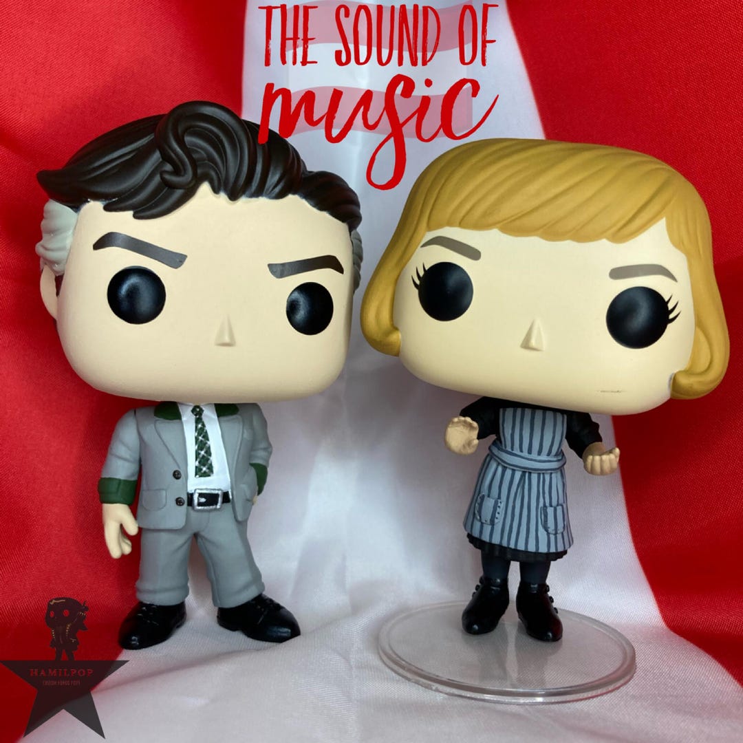 The Sound of Music Fraulein Maria & Capt. Von Trapp Funko POP Vinyl ...