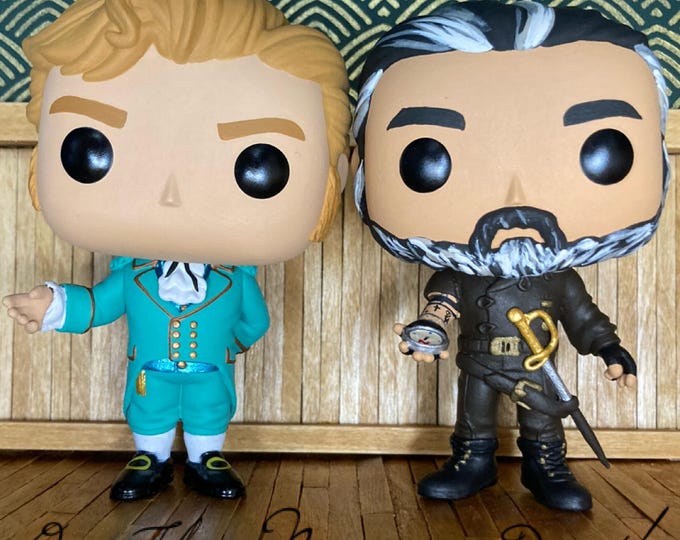 Our Flag Means Death Custom Figurines: Stede Bonnet and Ed "blackbeard ...