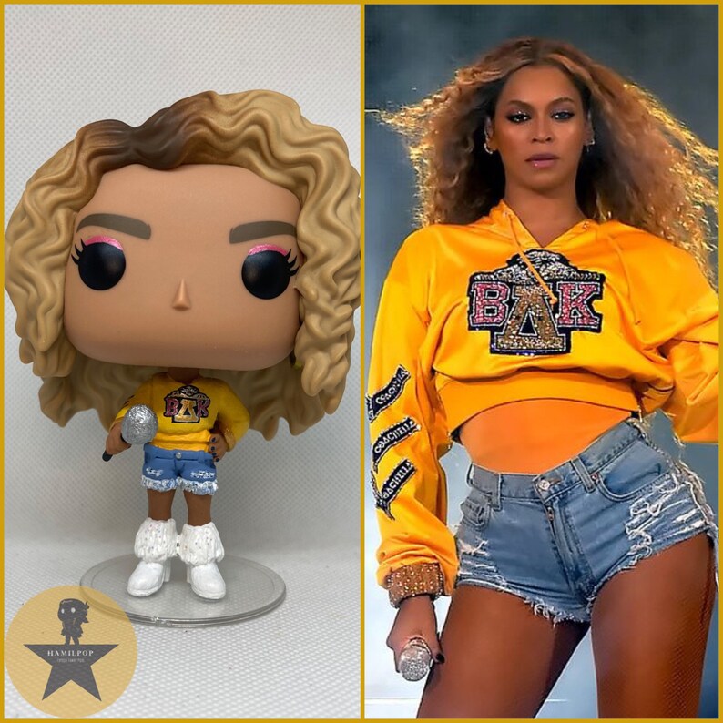Beyoncé: Coachella 2018 Performance Pop Vinyl Customized | Etsy