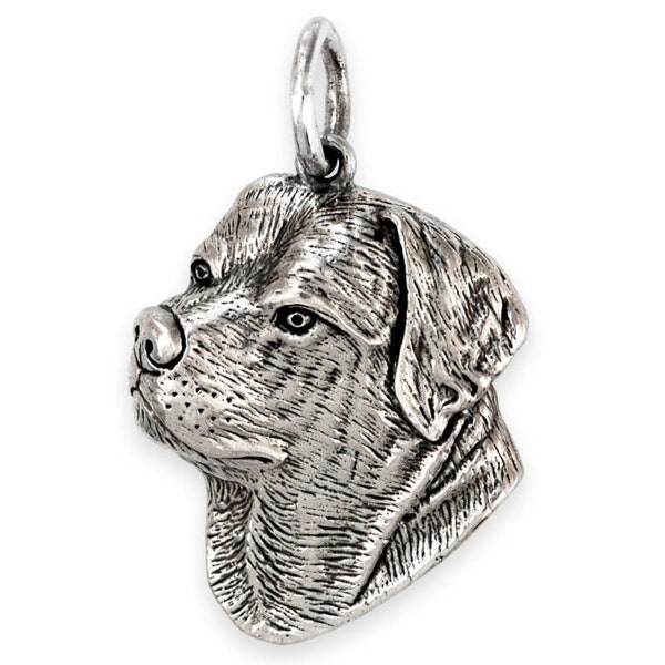 Rottweiler Pendant - Etsy