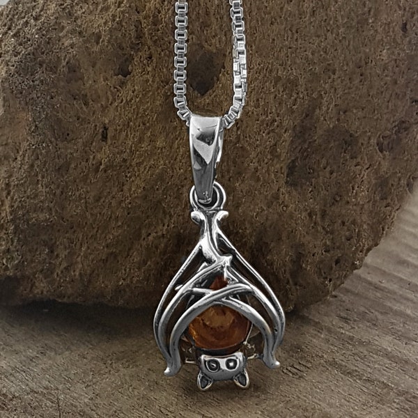 Bat Pendant - Etsy