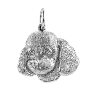Sterling Silver TOY POODLE DOG Pendant /charm Handmade Silver - Etsy