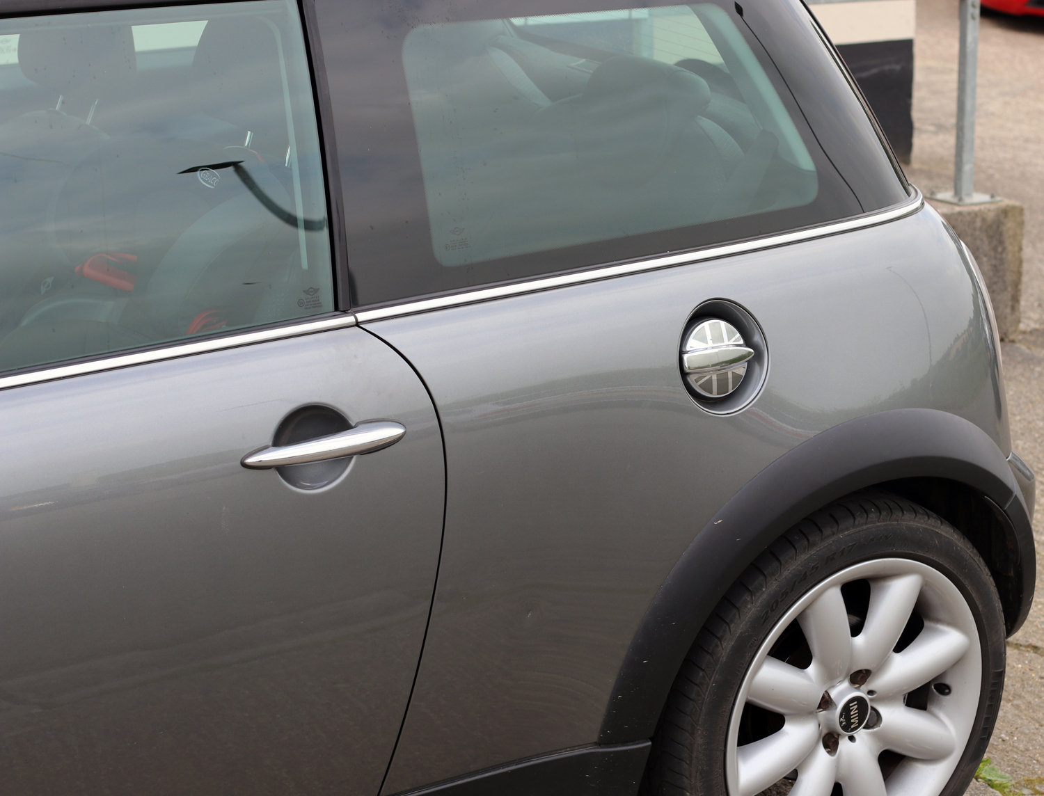 Smoke Union Jack Fuel Filler Accessory Sticker Decal for MINI R53 ...