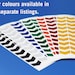 Reflective Stickers 4 Inch GREEN Chevrons (x3) Die-cut Vinyl Decals ...