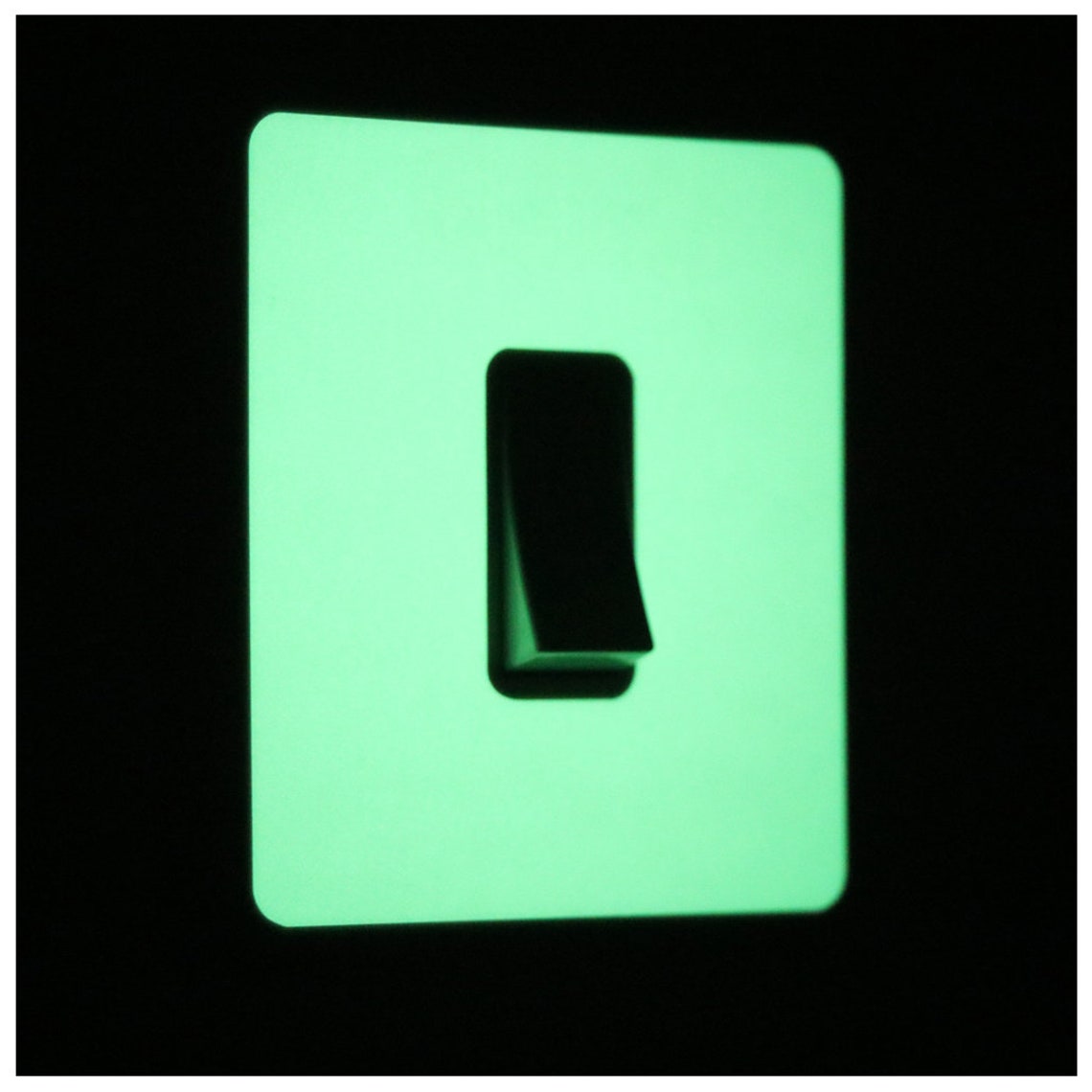 Rectangle Glow in the Dark Light Switch Surround Sticker - Etsy