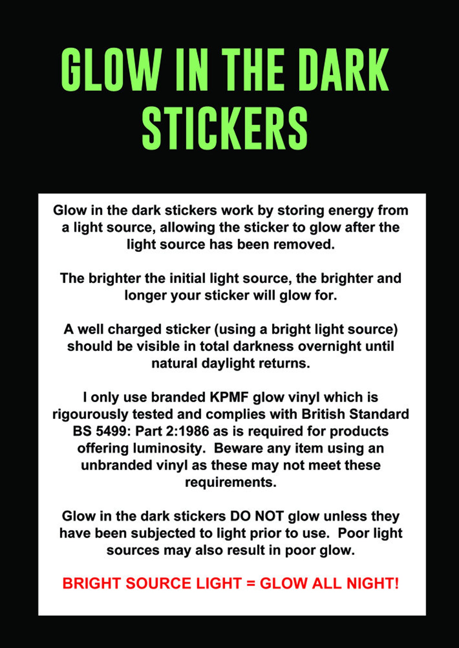 Circles Glow in the Dark Light Switch Sticker - Peel and Stick Stickers ...