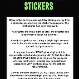 Rocker Glow in the Dark Light Switch Surround Sticker - Peel and Stick ...