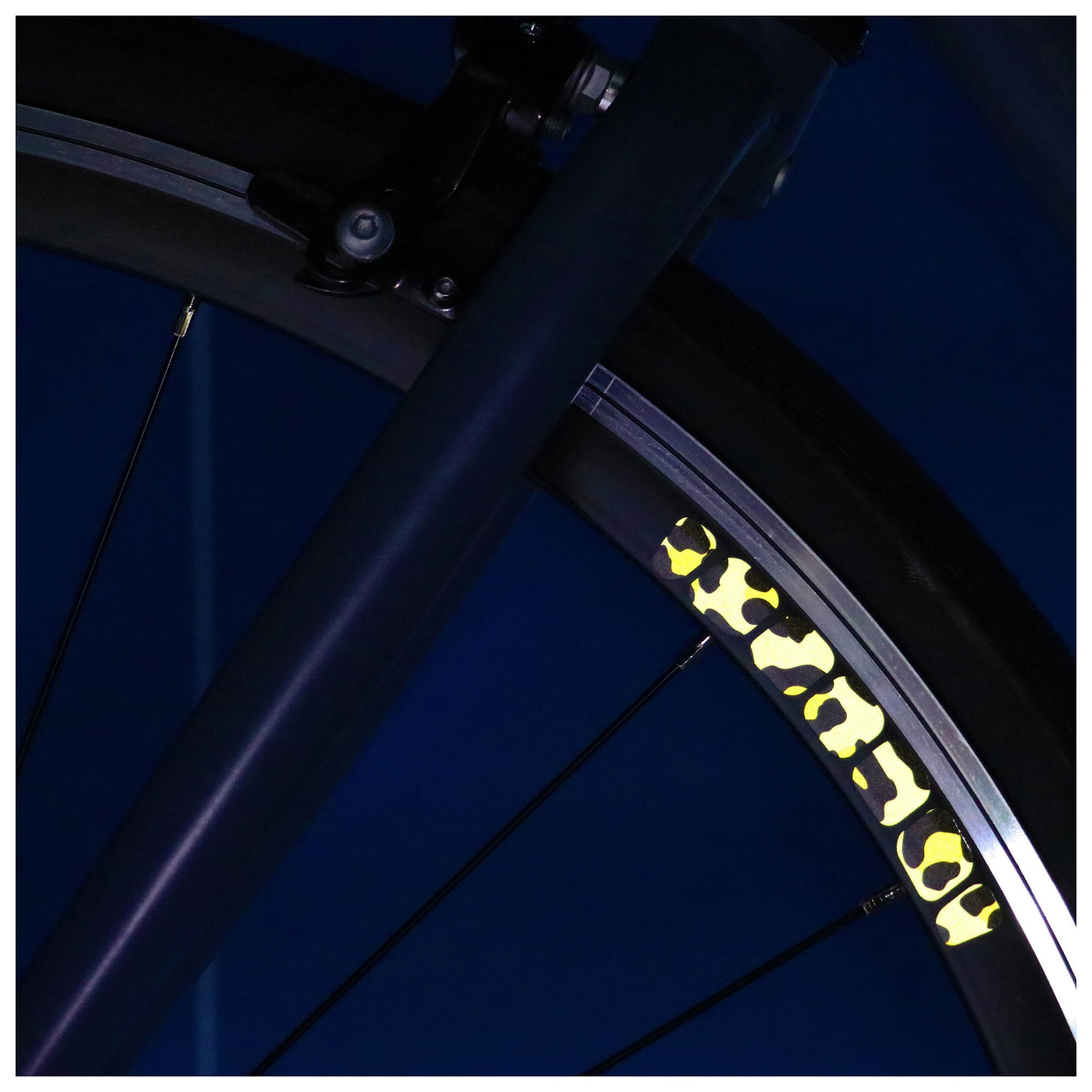 Veloviz REFLECTIVE Blob Bike Wheel Rim Stickers Decals - Etsy