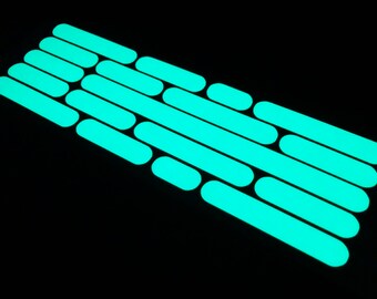 Glow in the Dark Square small Stickers Peel and Stick Light Switch ...