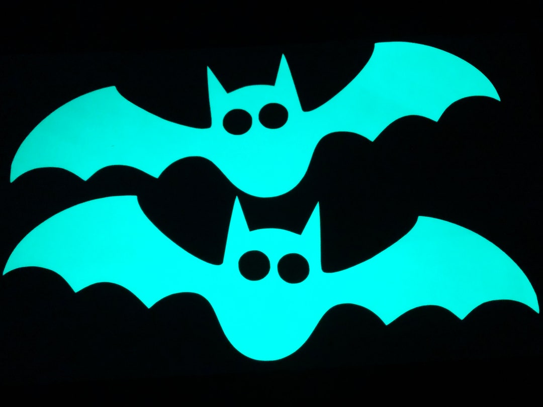 Glow in the Dark BATS (extra Large) Peel and Stick Light Switch ...