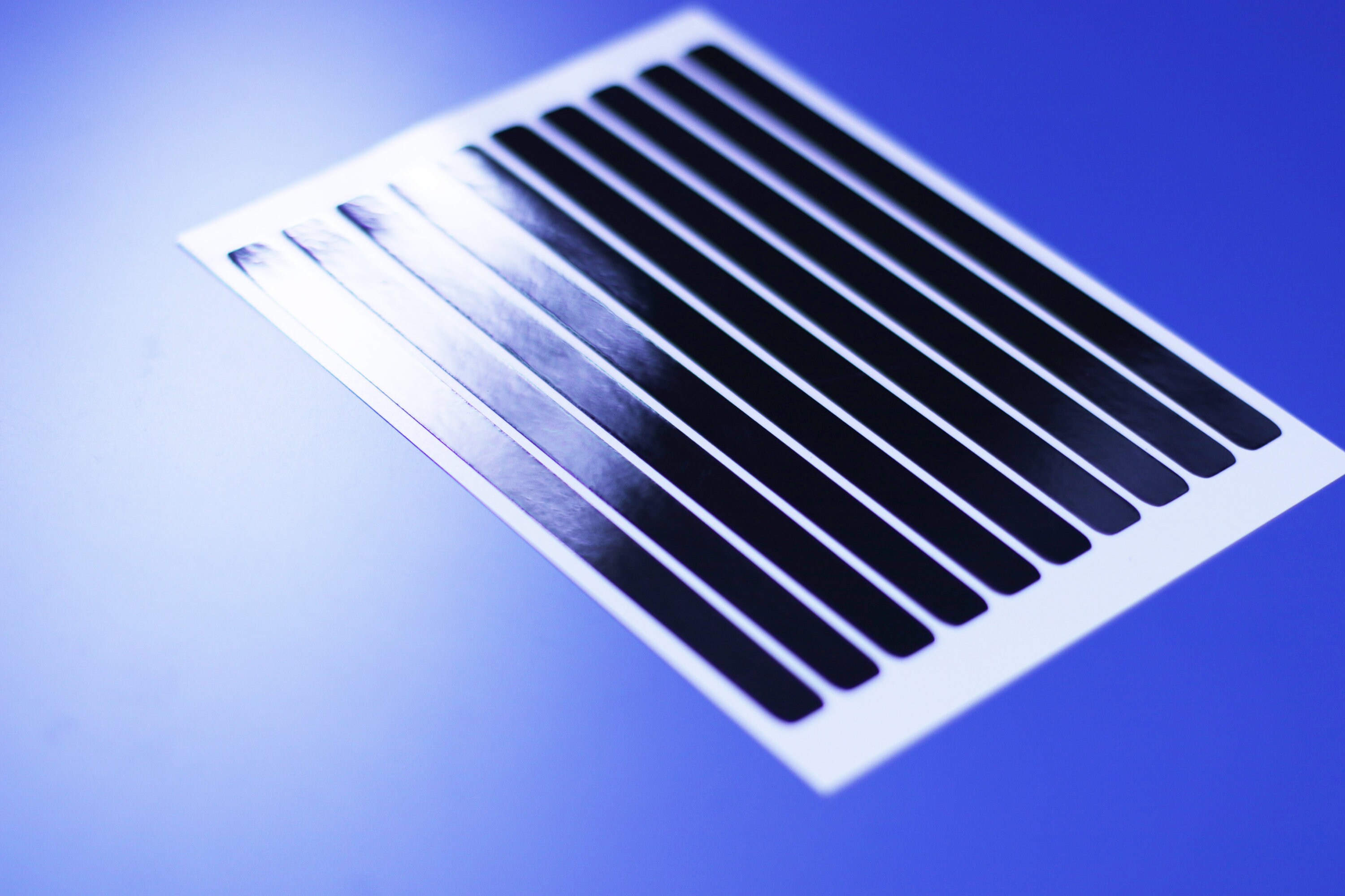 BLACK Reflective Strip x10 Die-cut Vinyl Stickers Decals - Etsy