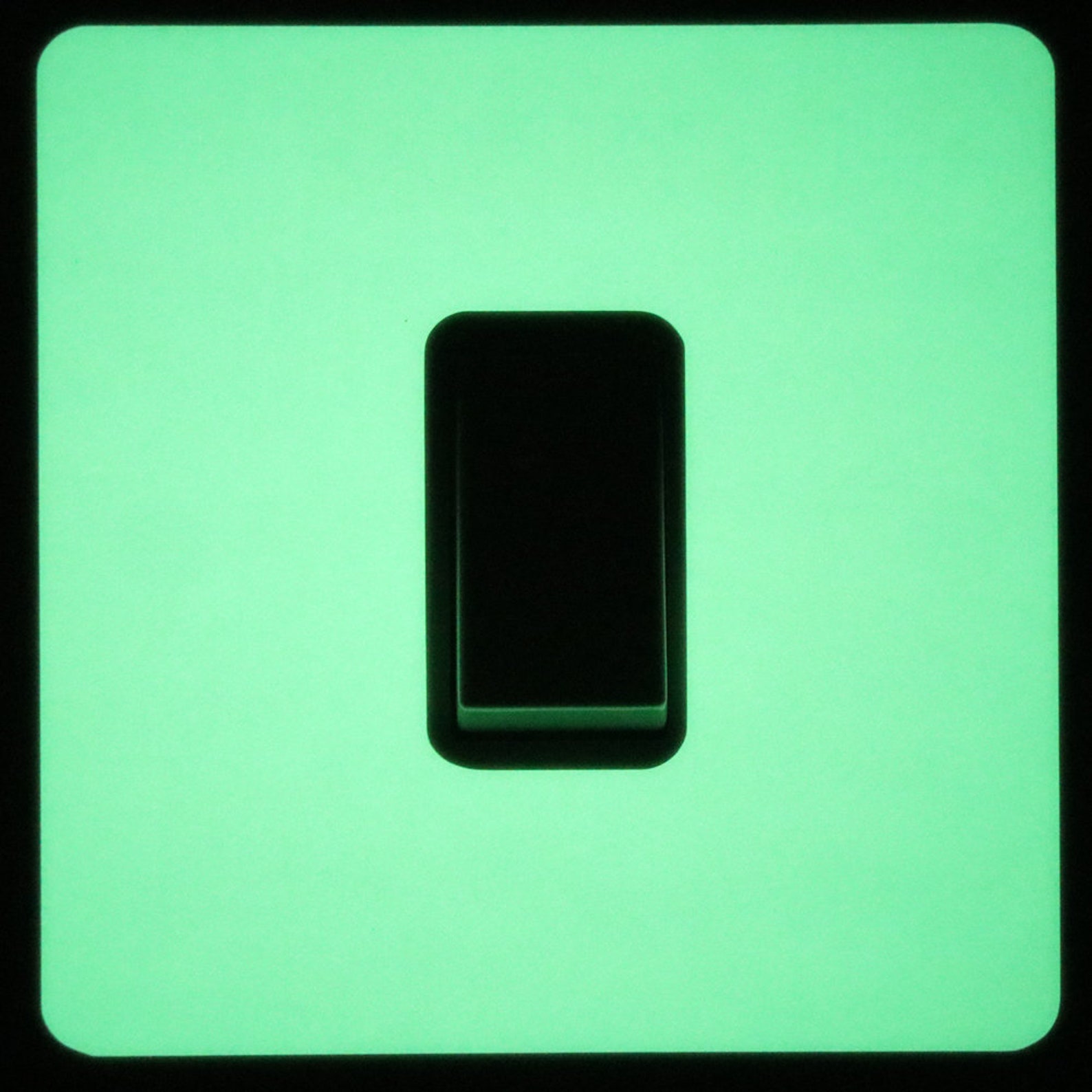 Rocker Glow in the Dark Light Switch Surround Sticker - Peel and Stick ...