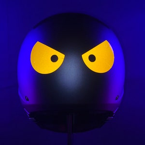 Veloviz Reflective EVIL EYES Bicycle Motorcycle Bike Helmet Stickers ...